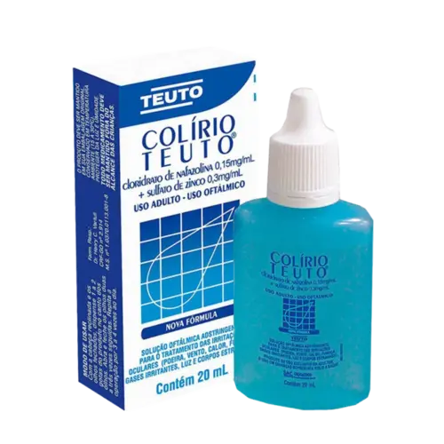 Colírio Teuto com 20ml - Colírio Teuto com 20ml - TEUTO BRAS