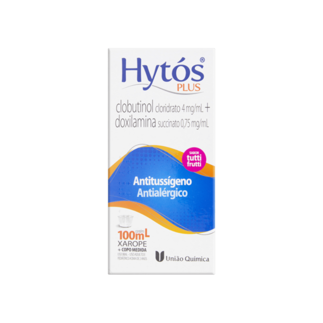 Hytós Plus Xarope 100ml - Hytós Plus Xarope 100ml - UNIAO QUIMICA