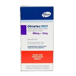 OLMETEC ANLO 40/5 MG C/30 CPR $ - OLMETEC ANLO 40/5 MG C/30 CPR $ - PFIZER