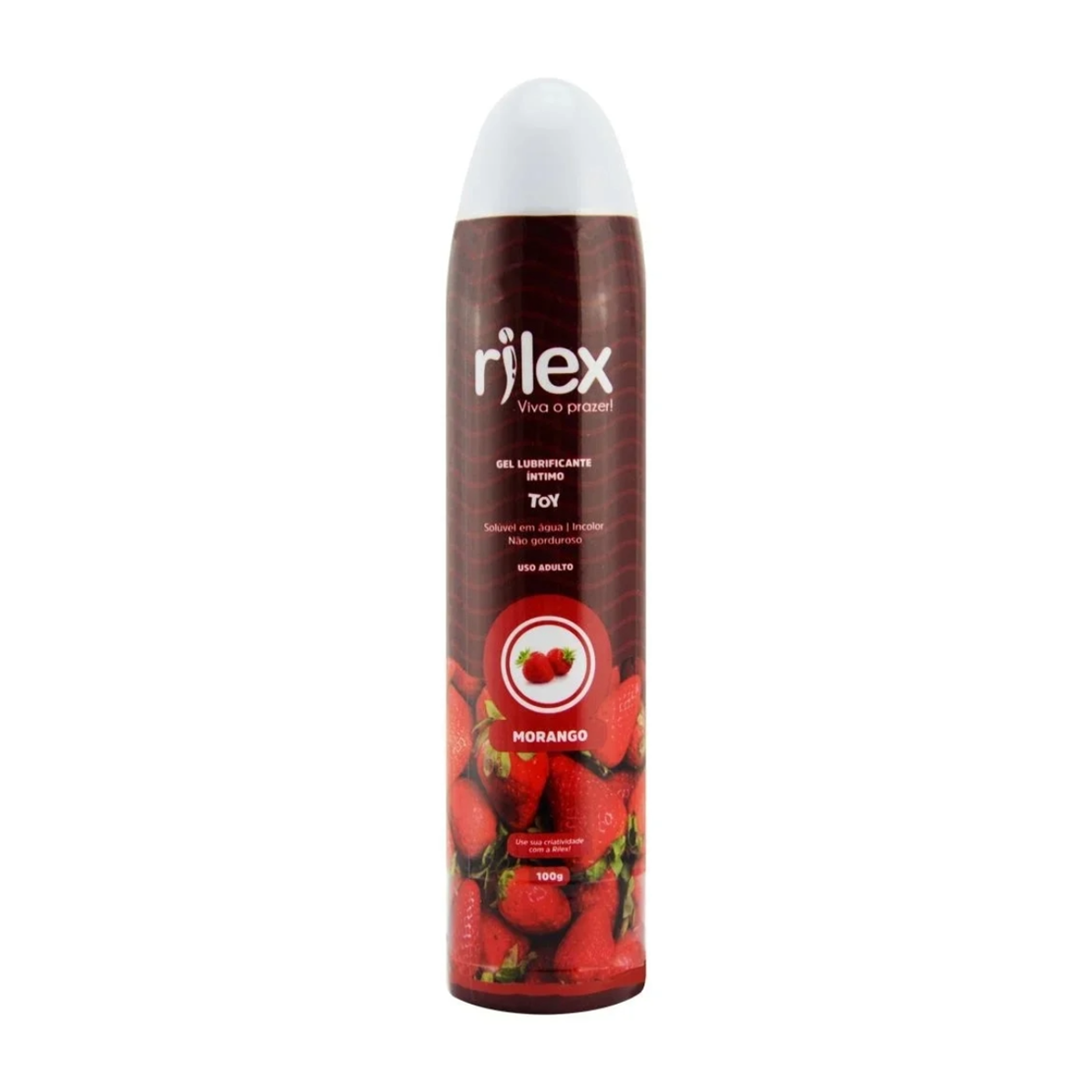 Gel Lubrificante Íntimo Rilex Toy Morango 100g - Gel Lubrificante ...