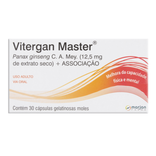 Polivitamínico Vitergan Master 30 cápsulas - Polivitamínico Vitergan ...