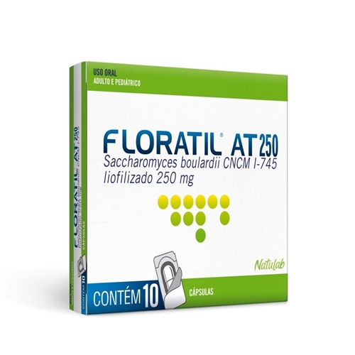 FLORATIL AT 250 MG C/10 CPS - FLORATIL AT 250 MG C/10 CPS - MERCK S.A.