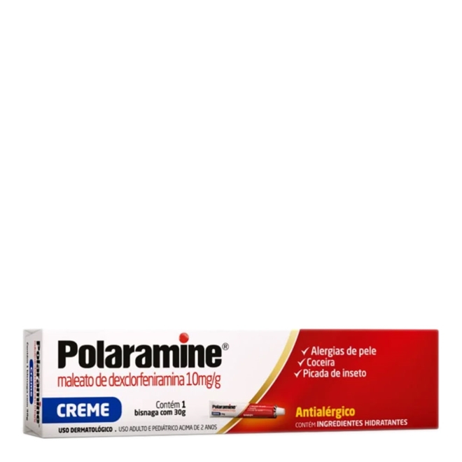 POLARAMINE 10 MG CR DERM C/30 GR - POLARAMINE 10 MG CR DERM C/30 GR ...