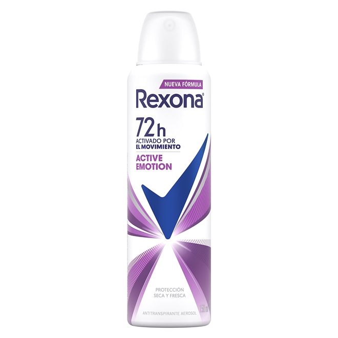 Desodorante Rexona Active Emotion Aerossol Antitranspirante com 150ml ...
