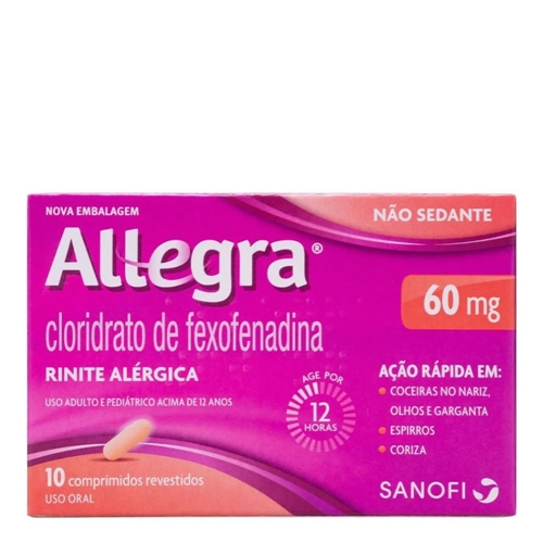 ALLEGRA 60 MG C/10 CPR - ALLEGRA 60 MG C/10 CPR ALLEGRA 60 MG C/10 CPR ...