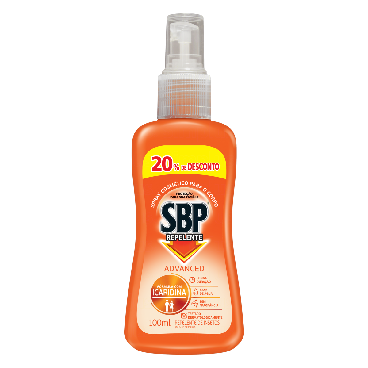 Repelente SBP Advanced Spray Family com 100ml P102820 - Repelente SBP ...