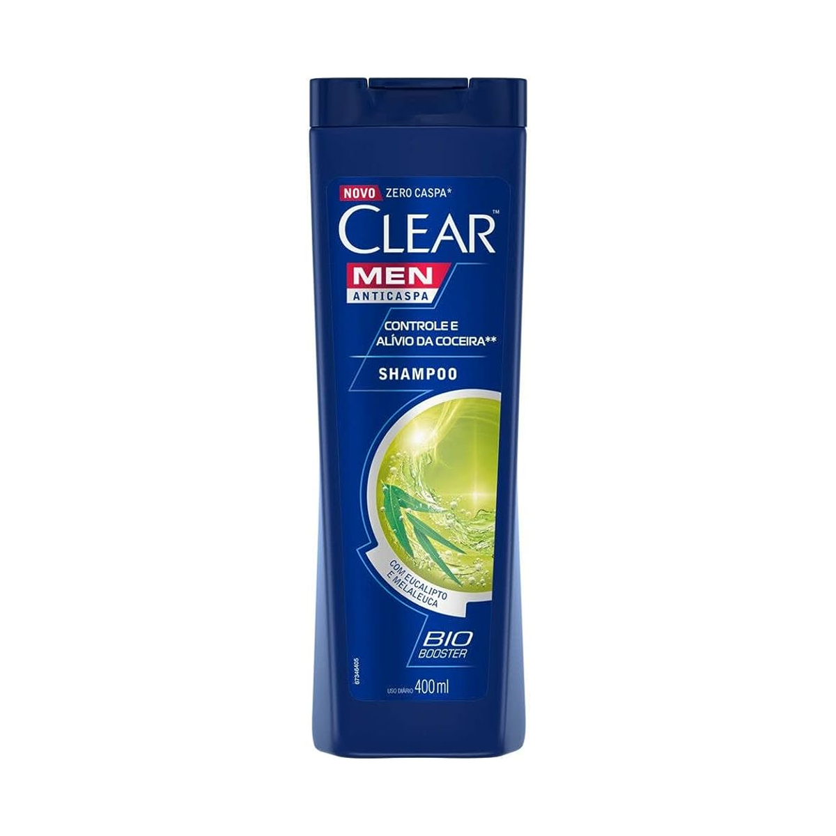 Shampoo Anticaspa Clear Men Controle e Alívio da Coceira 400ml ...