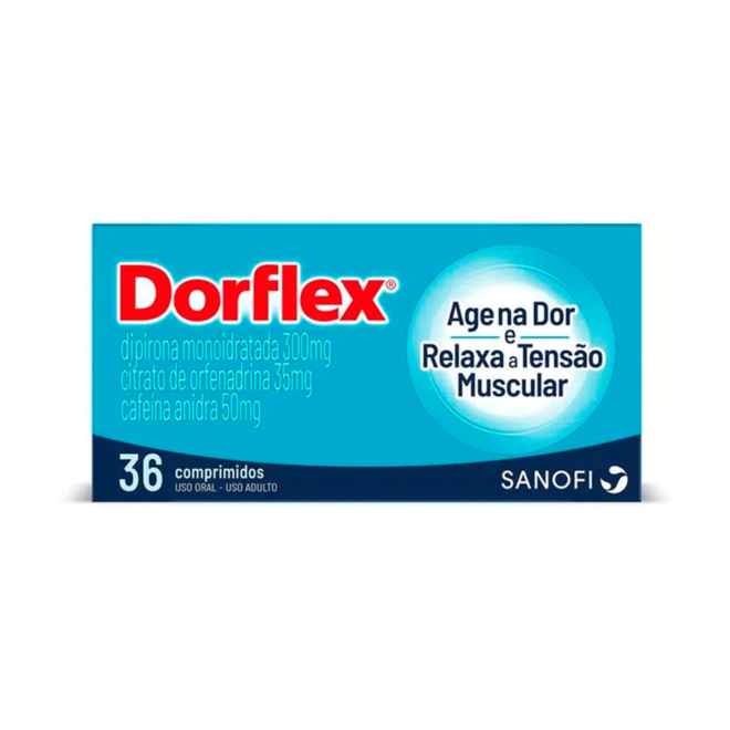 Dorflex Analgésico e Relaxante Muscular 36 comprimidos - Dorflex Analgésico e Relaxante Muscular ...
