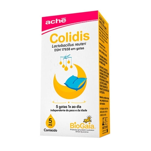 COLIDIS GTS C/5 ML - Suplemento Probiótico Infantil Colidis Gotas 5ml ...