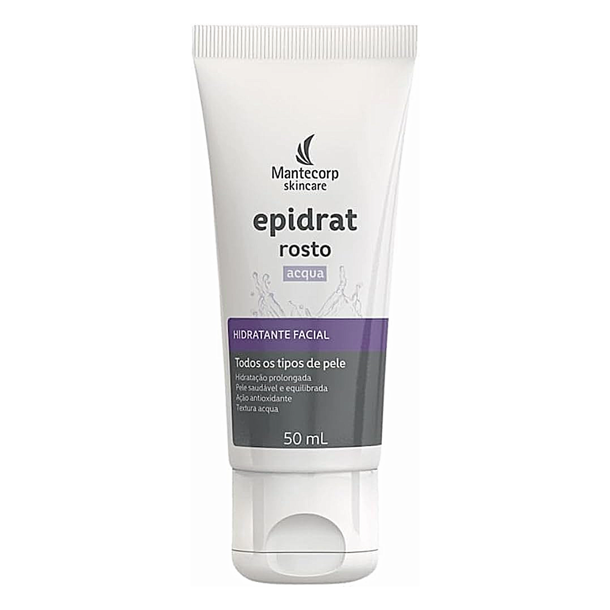 Hidratante Facial Epidrat Rosto Acqua 50ml P127463 - Hidratante Facial ...