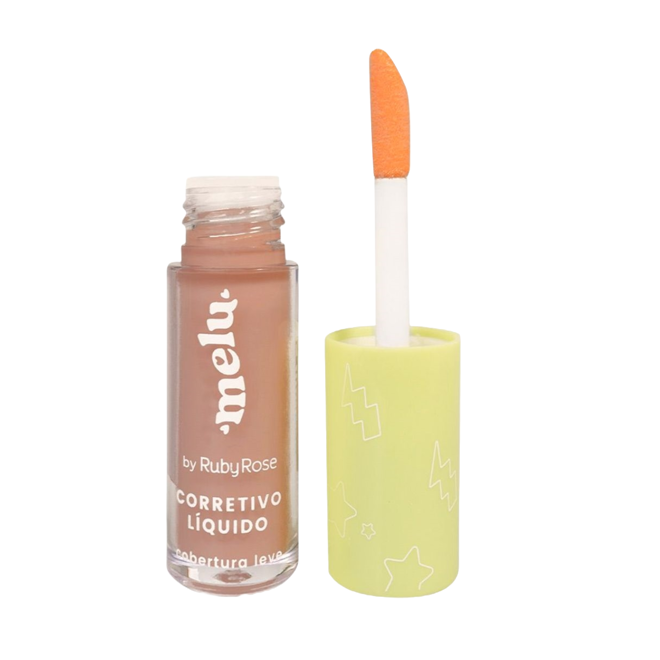 Corretivo Líquido Melu by Ruby Rose Cappuccino 4 - Corretivo Líquido ...