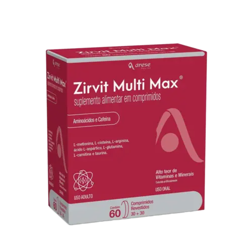 Suplemento Alimentar Zirvit Multi Max 60 comprimidos - Suplemento ...